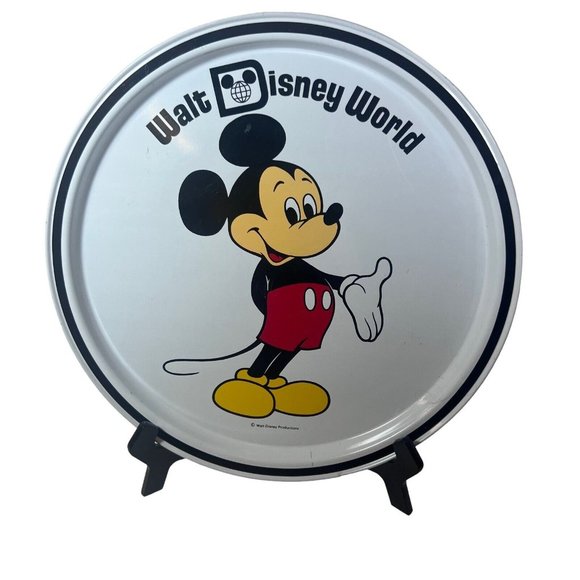 Disney | Dining | Vintage 971 Walt Disney World Mickey Mouse Serving ...